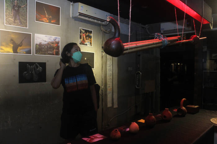 Pameran Karya Visual Berbunyi Bergerak, Ini Foto-fotonya - Kwikku