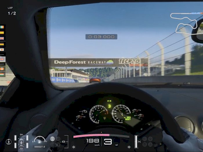 Polyphony Digital Pamerkan Gameplay Gran Turismo 7 di Track Deep Forest ...